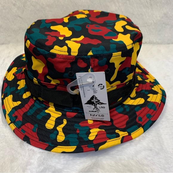 Lrg | Accessories | Mens Lrg Lifted Research Group Rasta Boonie Bucket ...